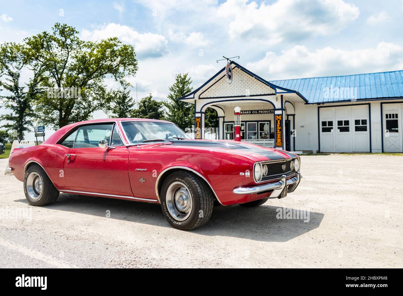 67 Camaro Ss Red
