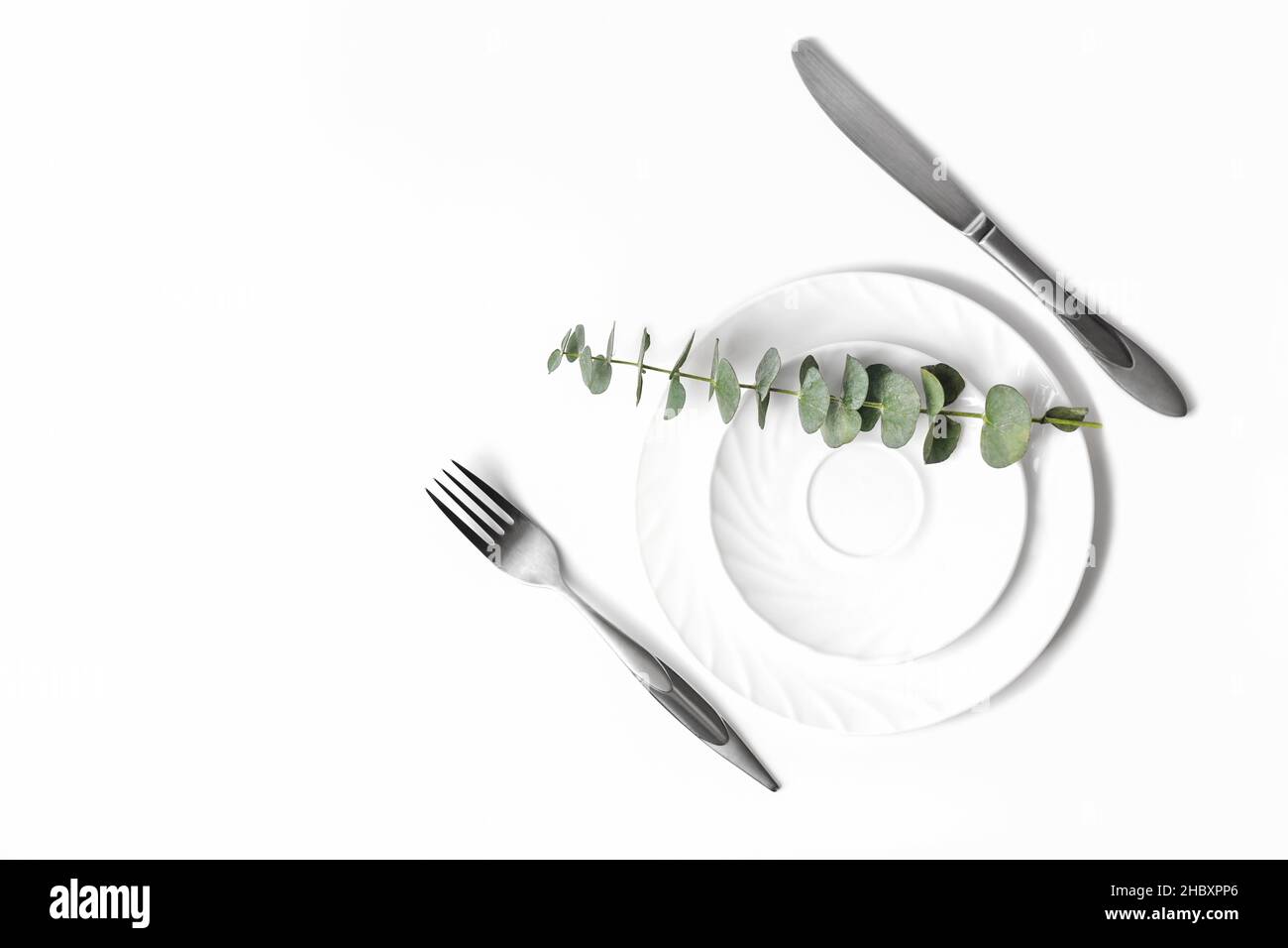 Restaurant table served romantic Cut Out Stock Images & Pictures - Alamy