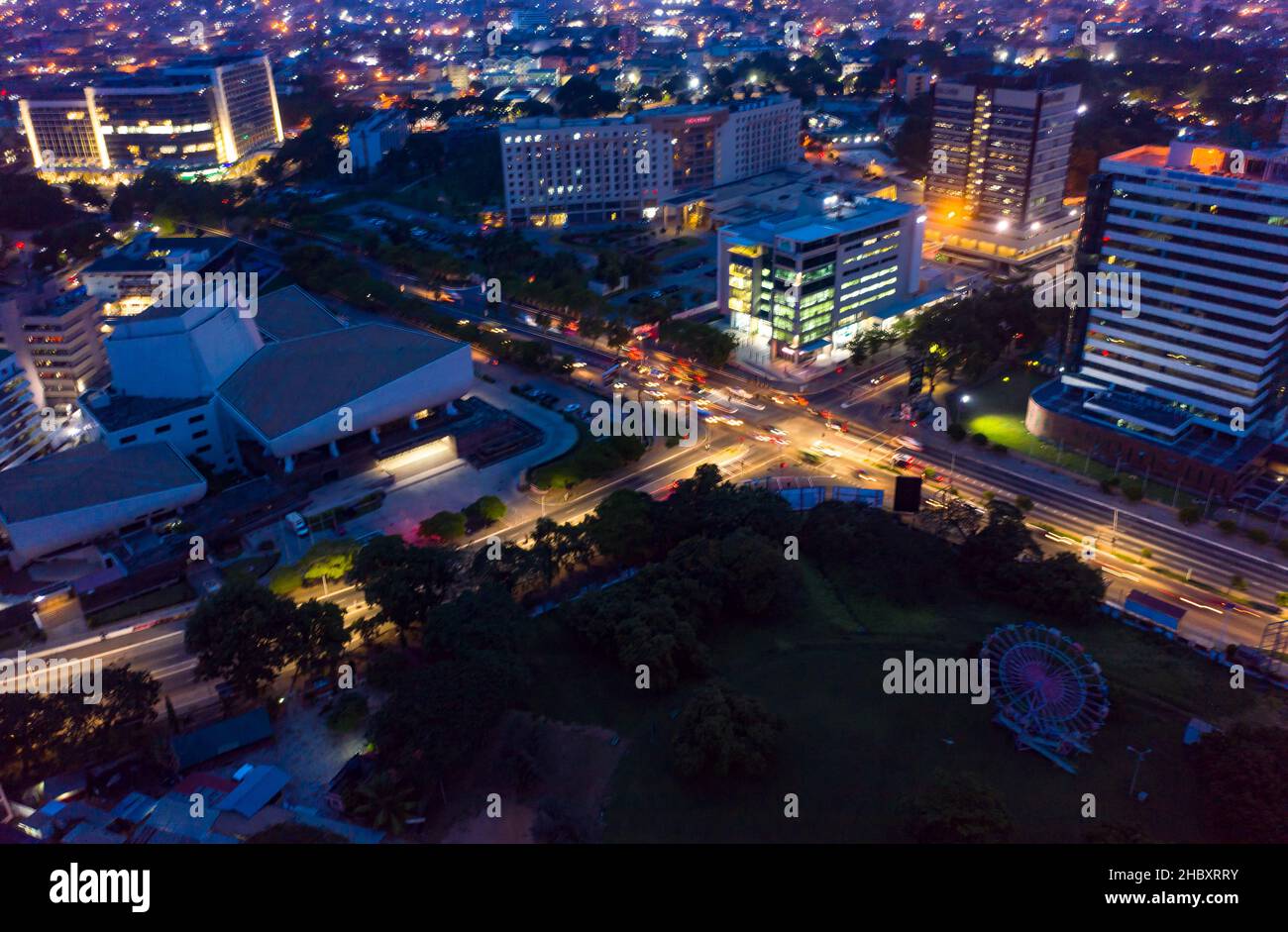 Accra ghana aerial hi-res stock photography and images - Alamy