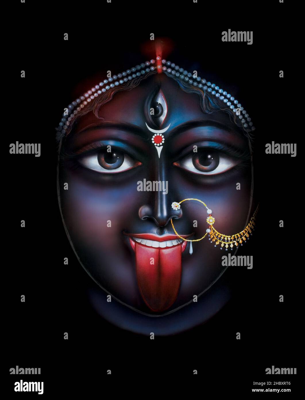 Bengal devi maa kali hi-res stock photography and images - Alamy