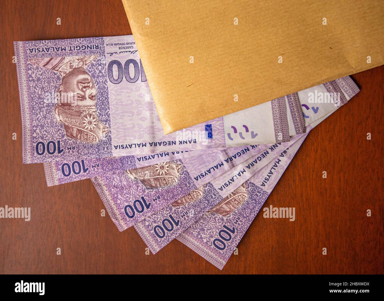 Close up malaysia ringgit currency hi-res stock photography and images ...