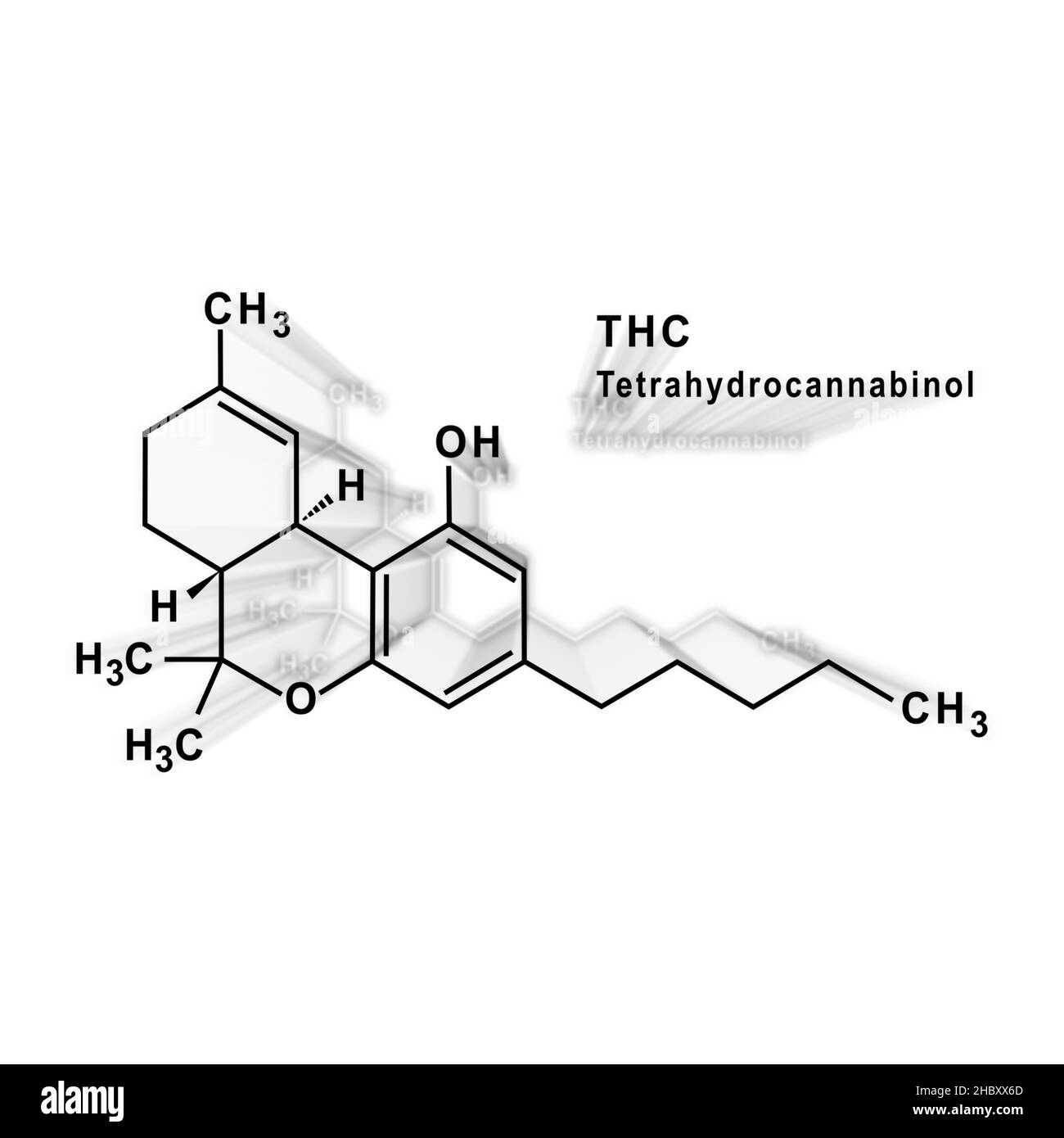 Thc Molecule Structure