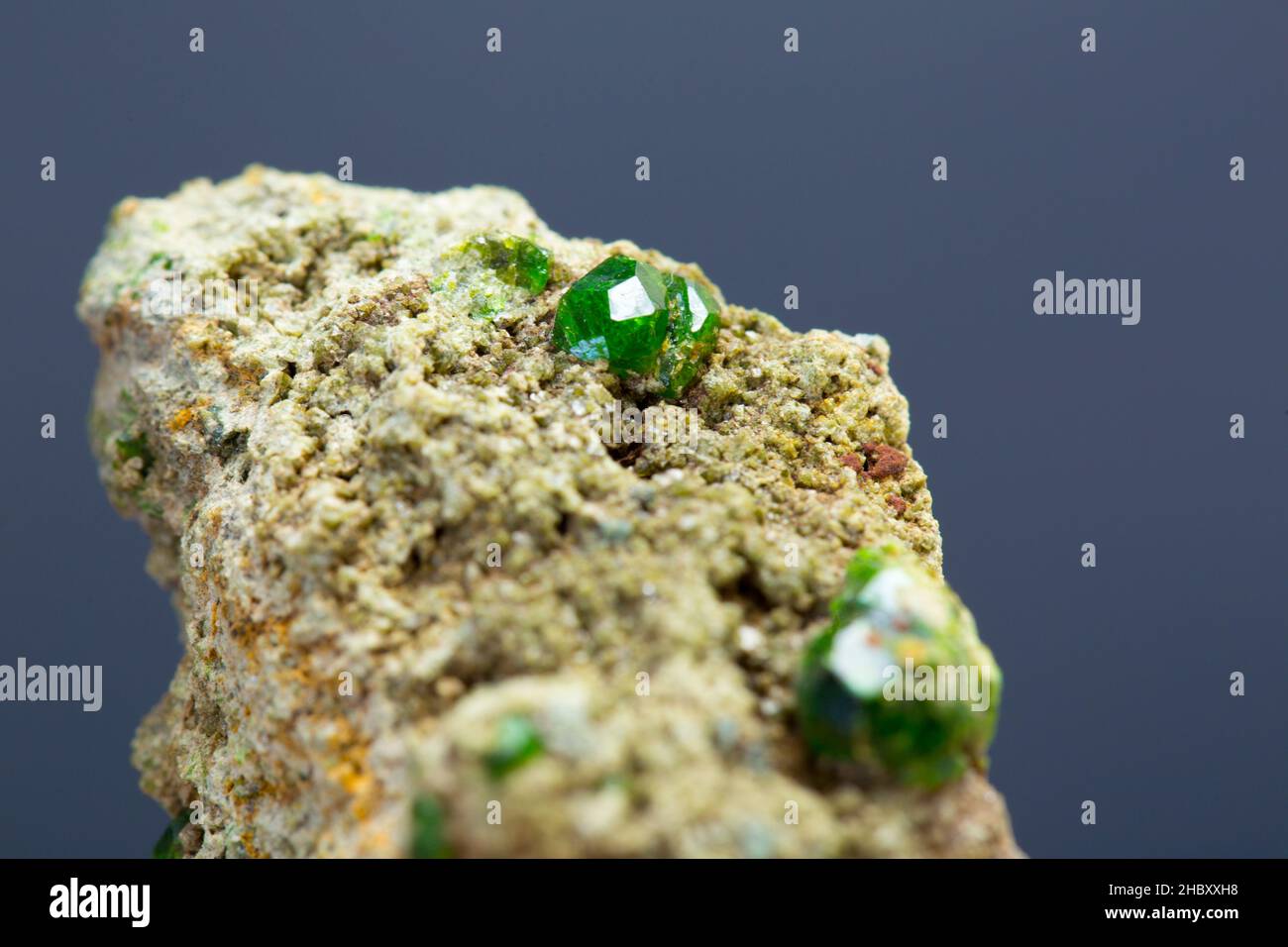 mineral specimen stone rock geology gem crystal Stock Photo - Alamy