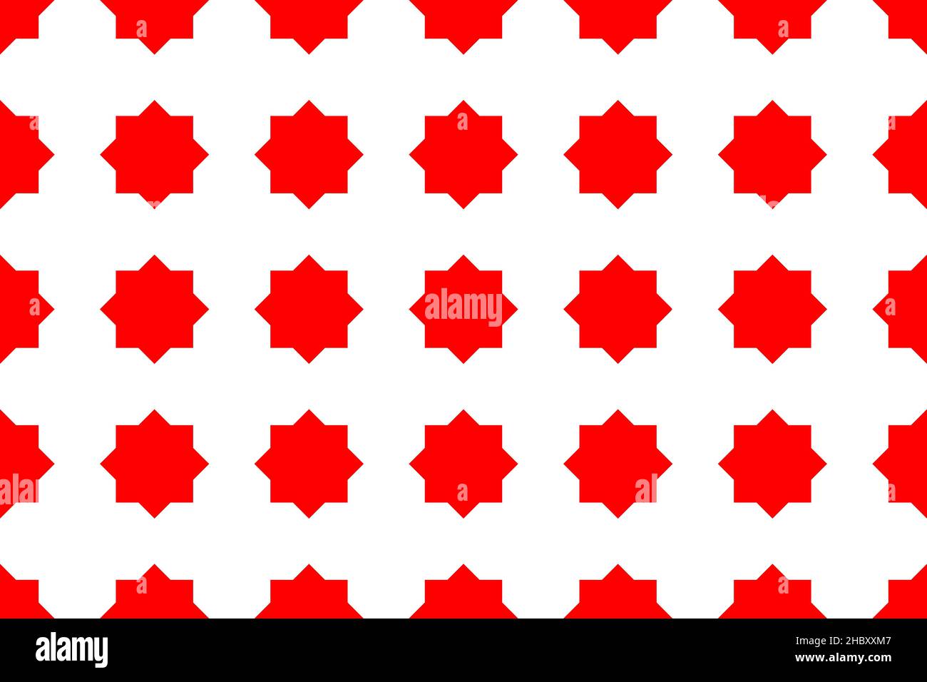 Geometric pattern in the colors of the national flag of Indonesia. The ...