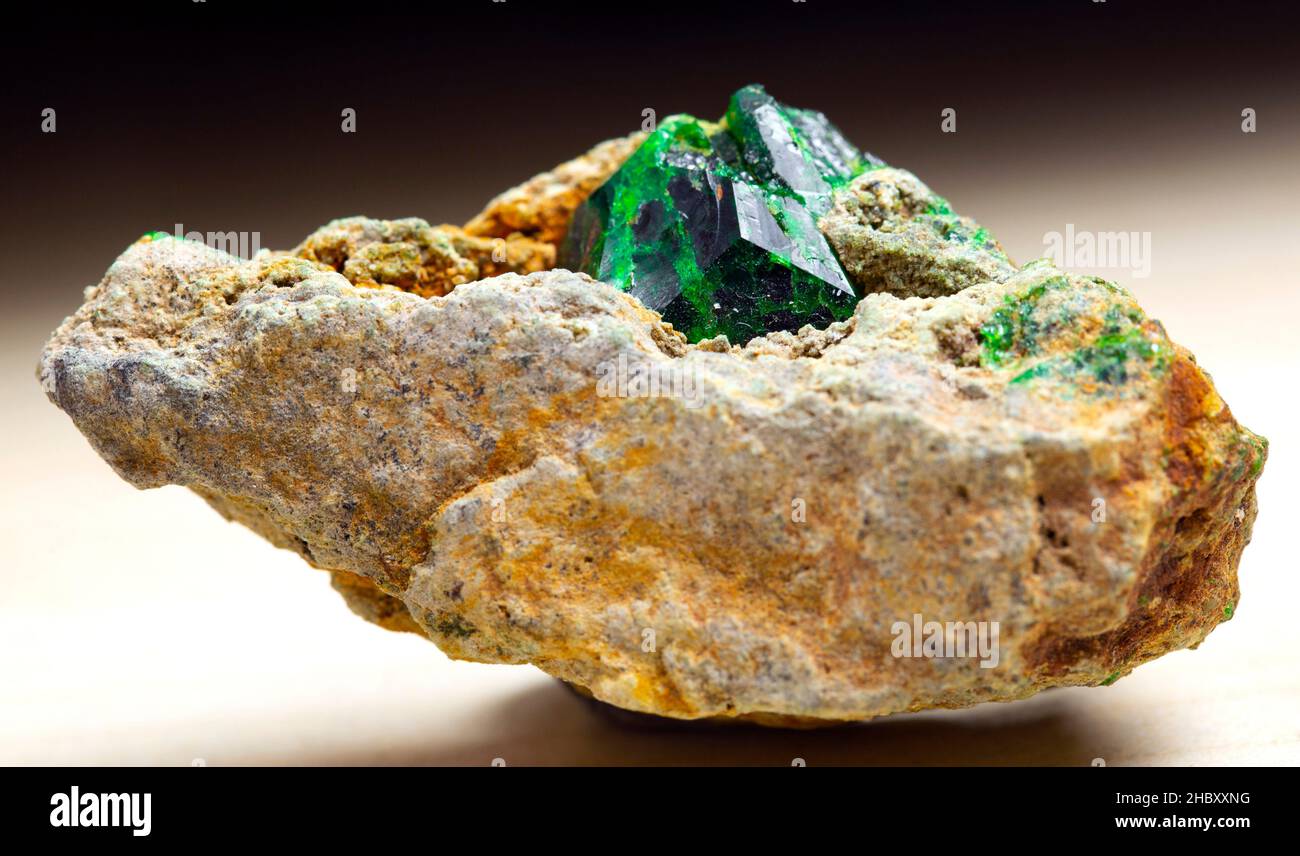 mineral specimen stone rock geology gem crystal Stock Photo - Alamy