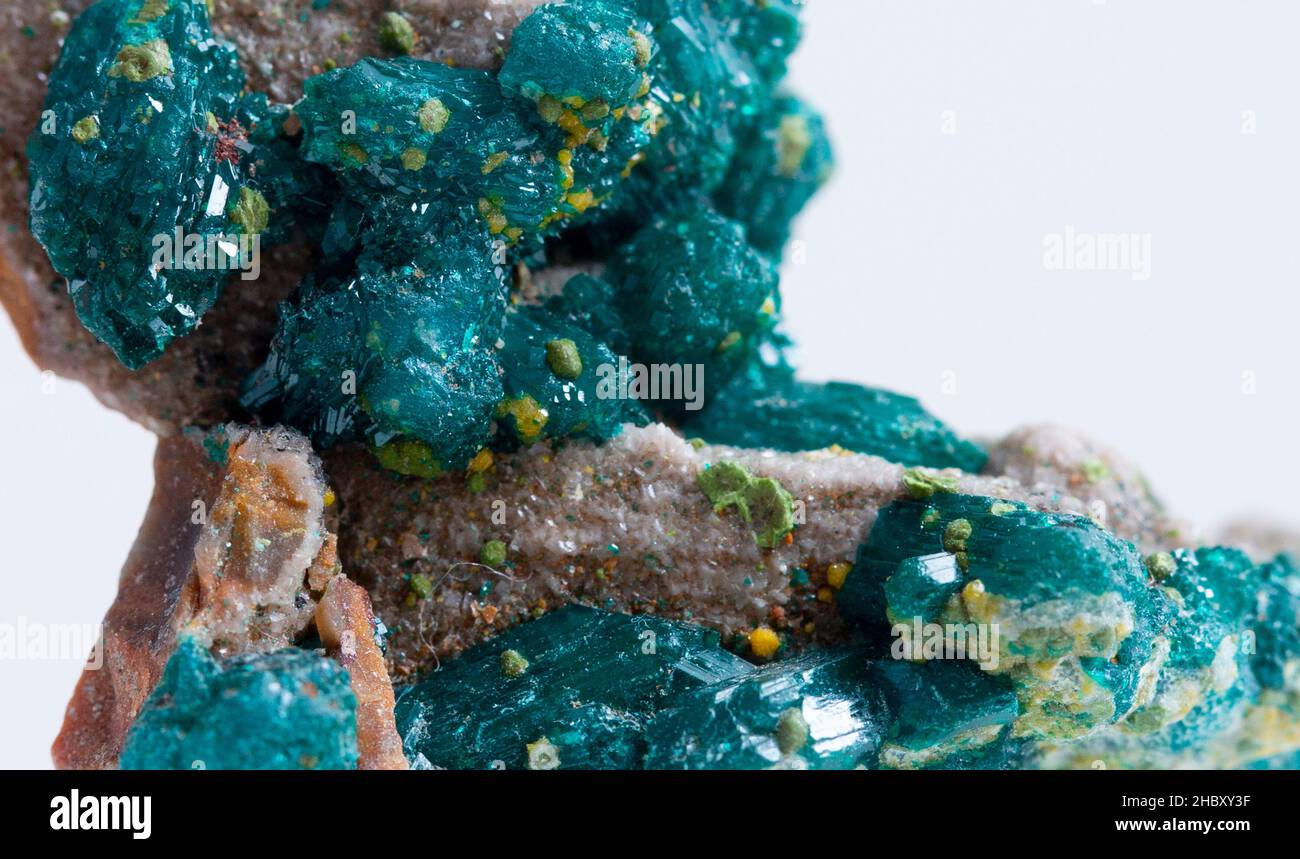 mineral specimen stone rock geology gem crystal Stock Photo - Alamy