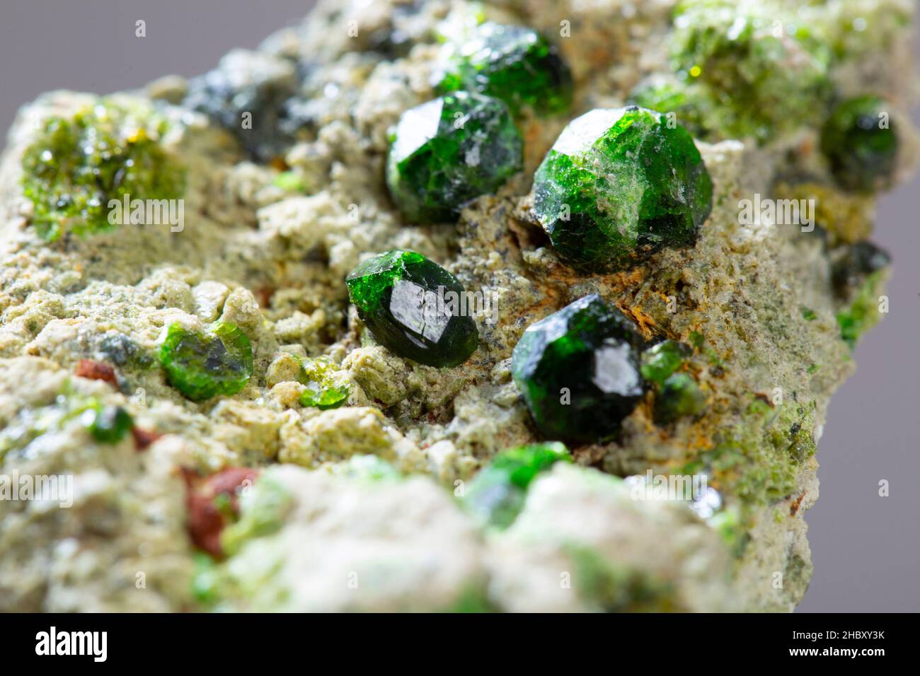mineral specimen stone rock geology gem crystal Stock Photo - Alamy
