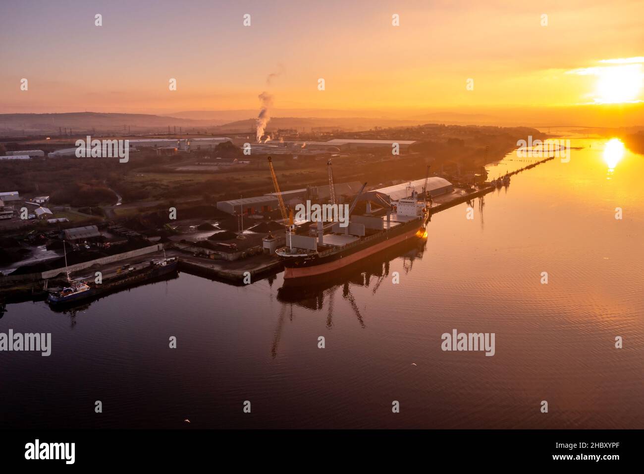 Northern ireland harbour import hi-res stock photography and images - Alamy