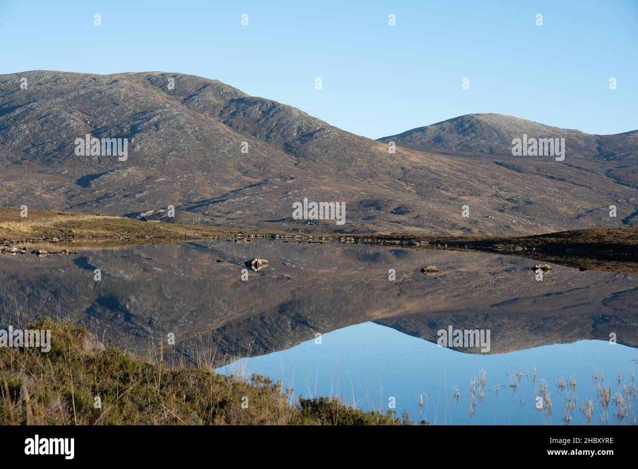 Fionn Loch December 2021 Stock Photo - Alamy