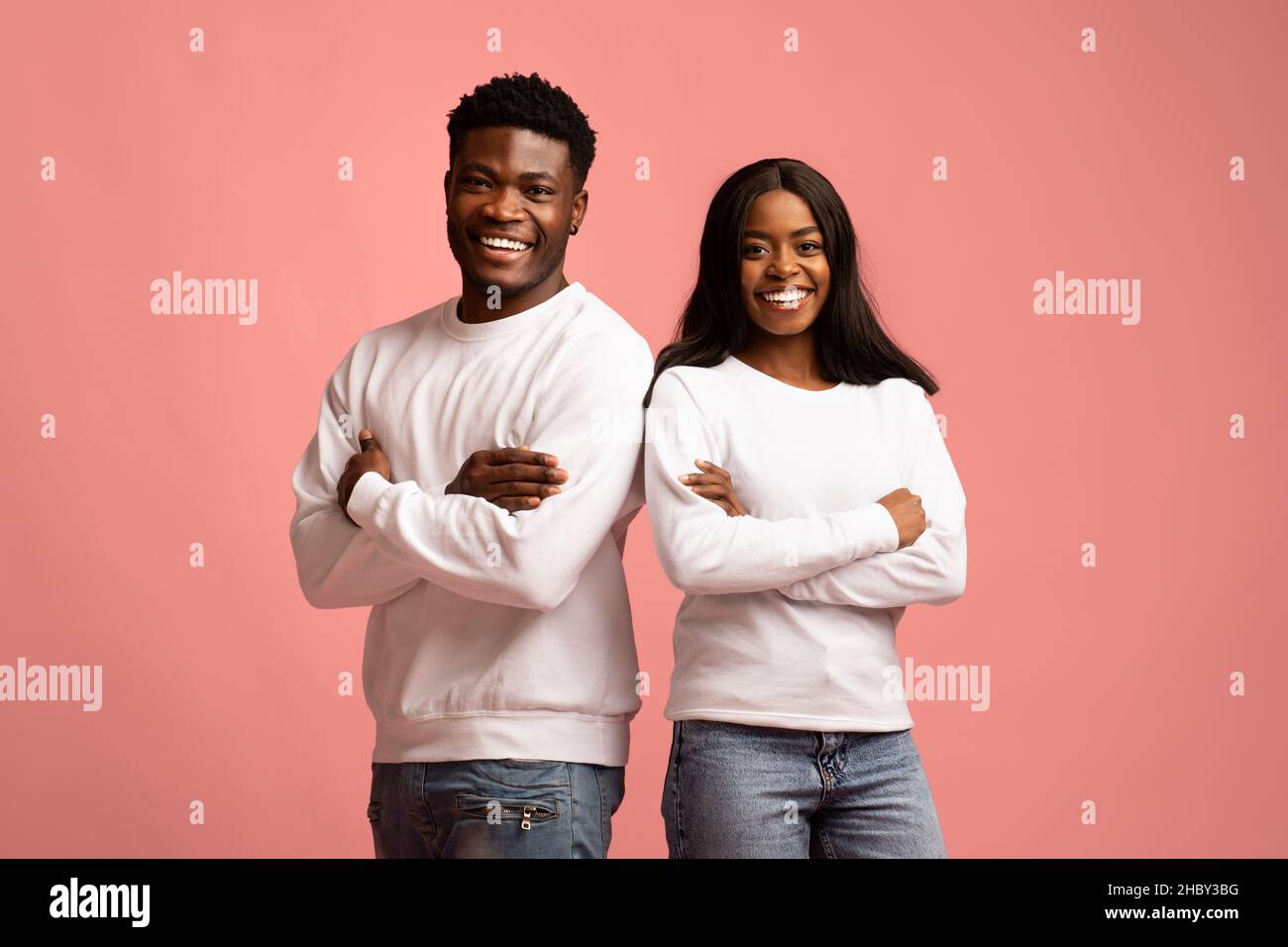 Handsome black man woman hi-res stock photography and images - Alamy