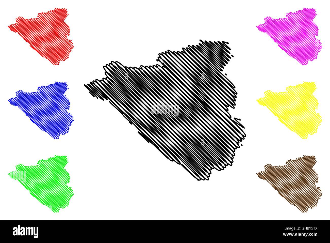 Nagpur district (Maharashtra State, Nagpur Division, Republic of India ...