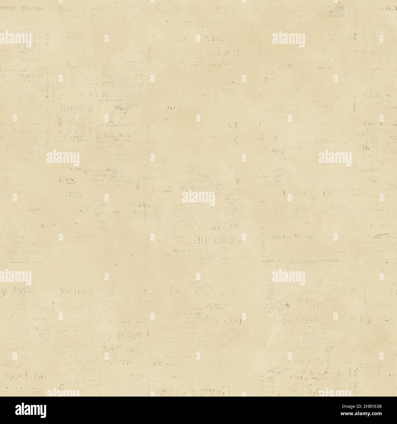 Newspaper paper grunge aged newsprint seamless pattern. Vintage old ...