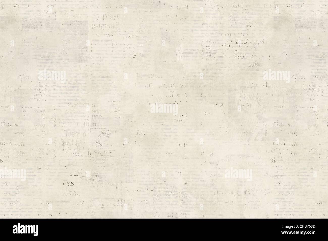 Newspaper paper grunge aged newsprint pattern background. Vintage old ...
