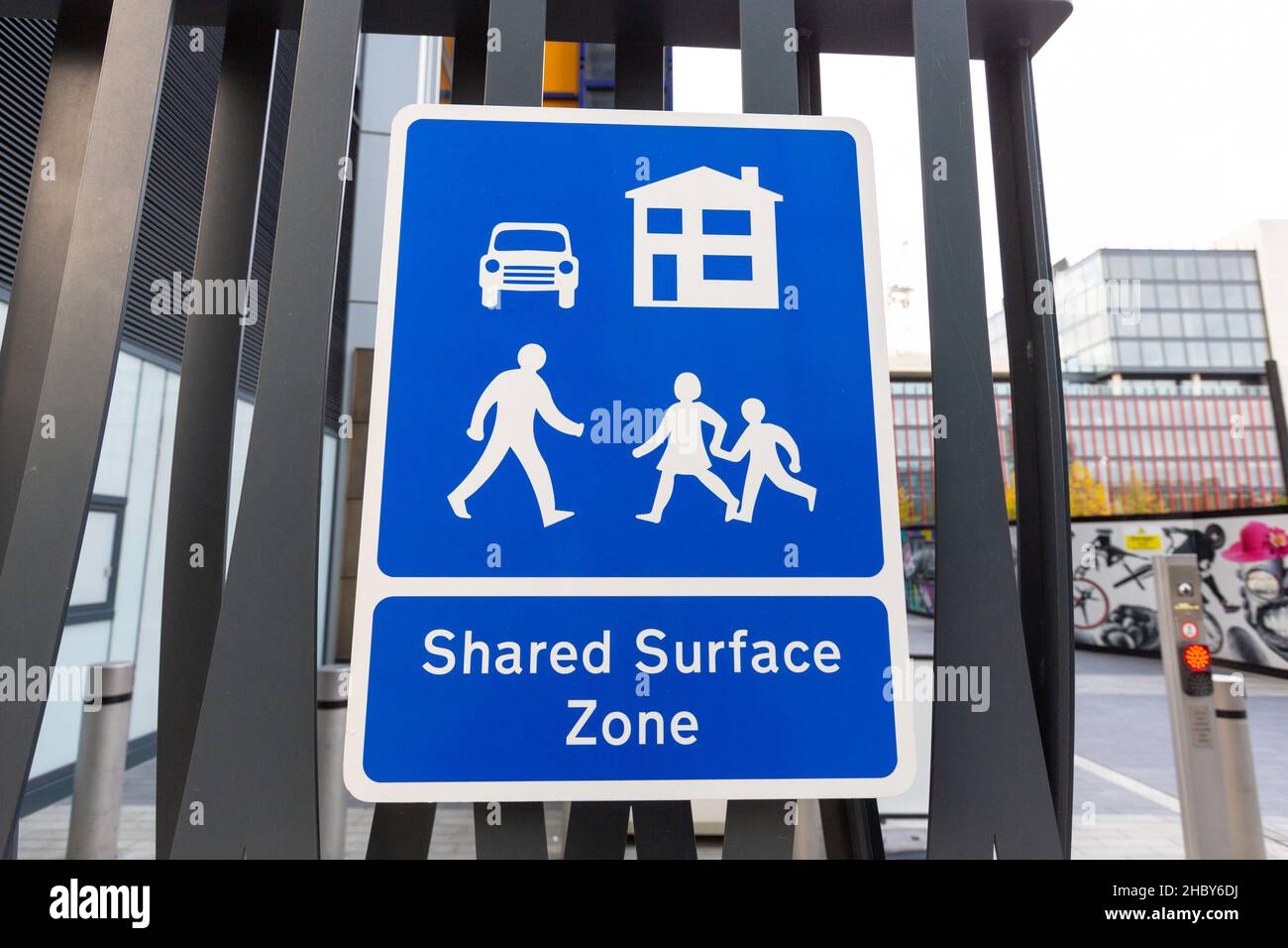 Shared surface zone hi-res stock photography and images - Alamy