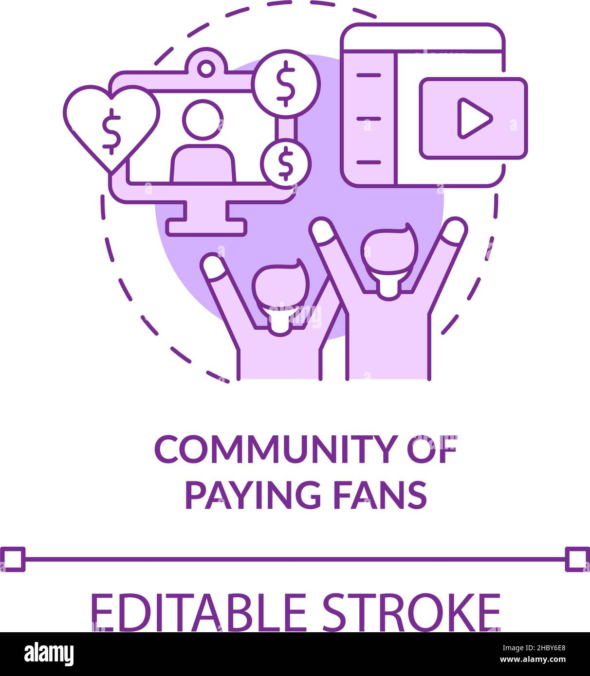 Community service payment Stock Vector Images - Alamy