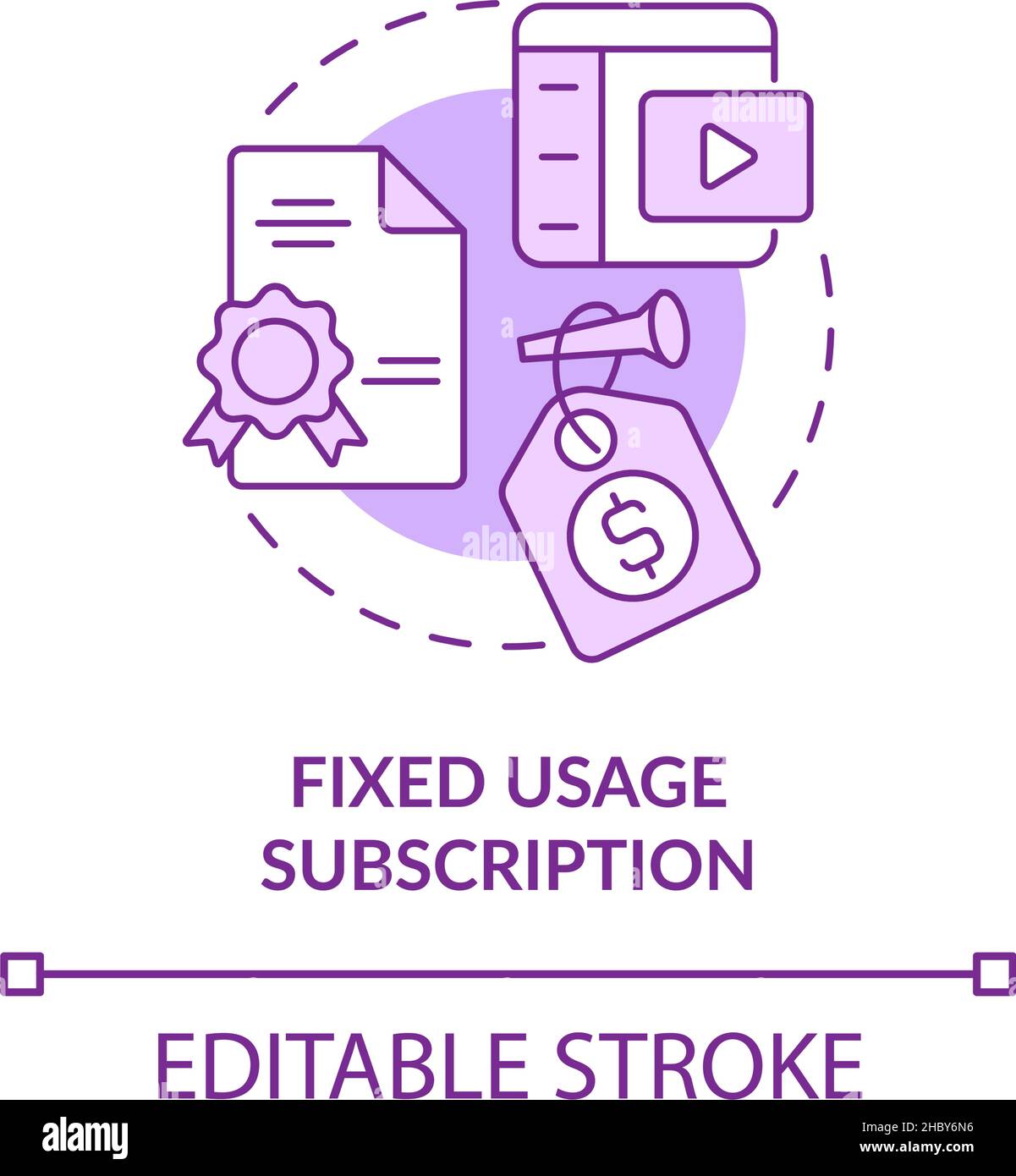 Customer subscription business model hi-res stock photography and ...