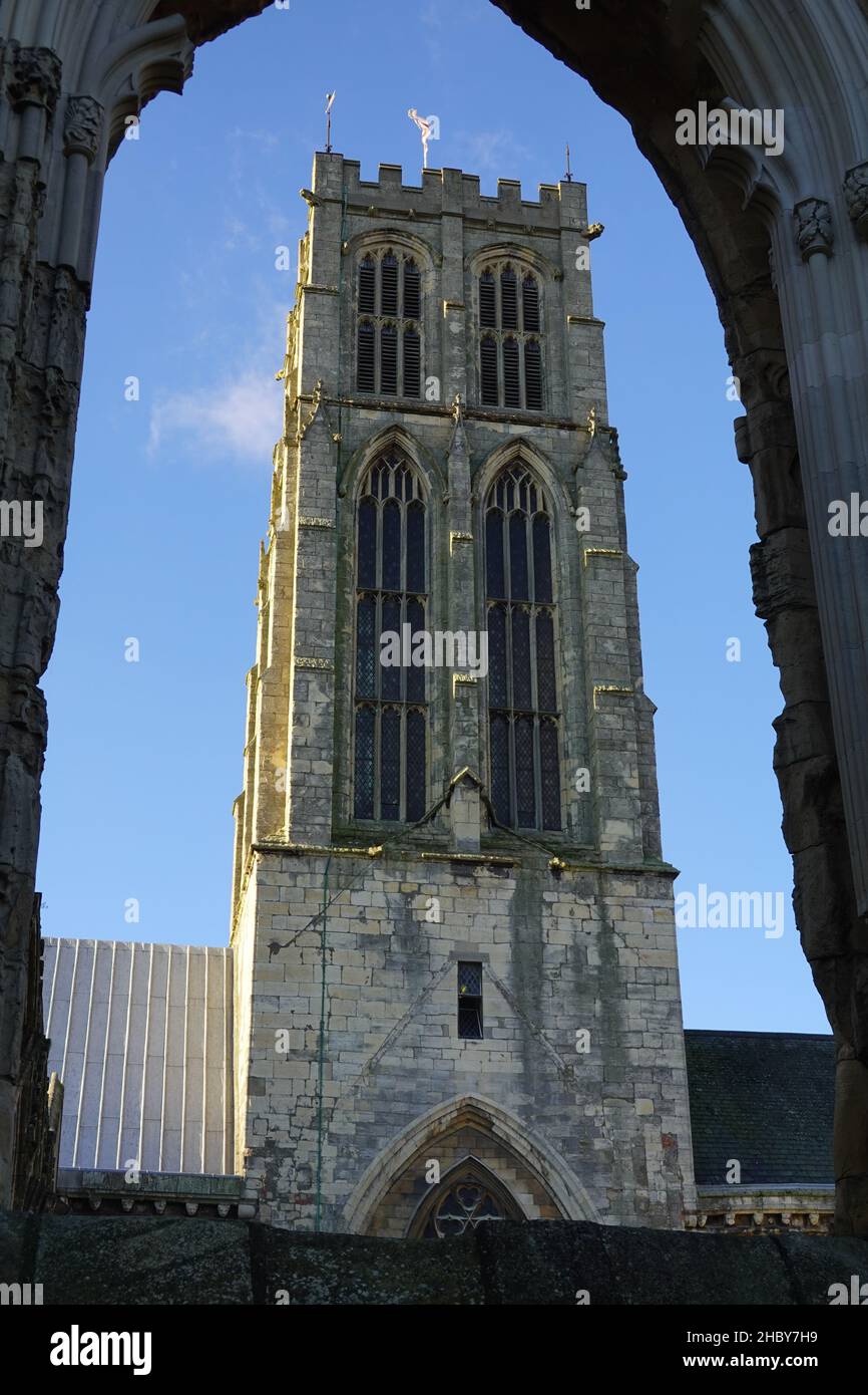 St Peter's church Howden a working church attached to the decorated ...