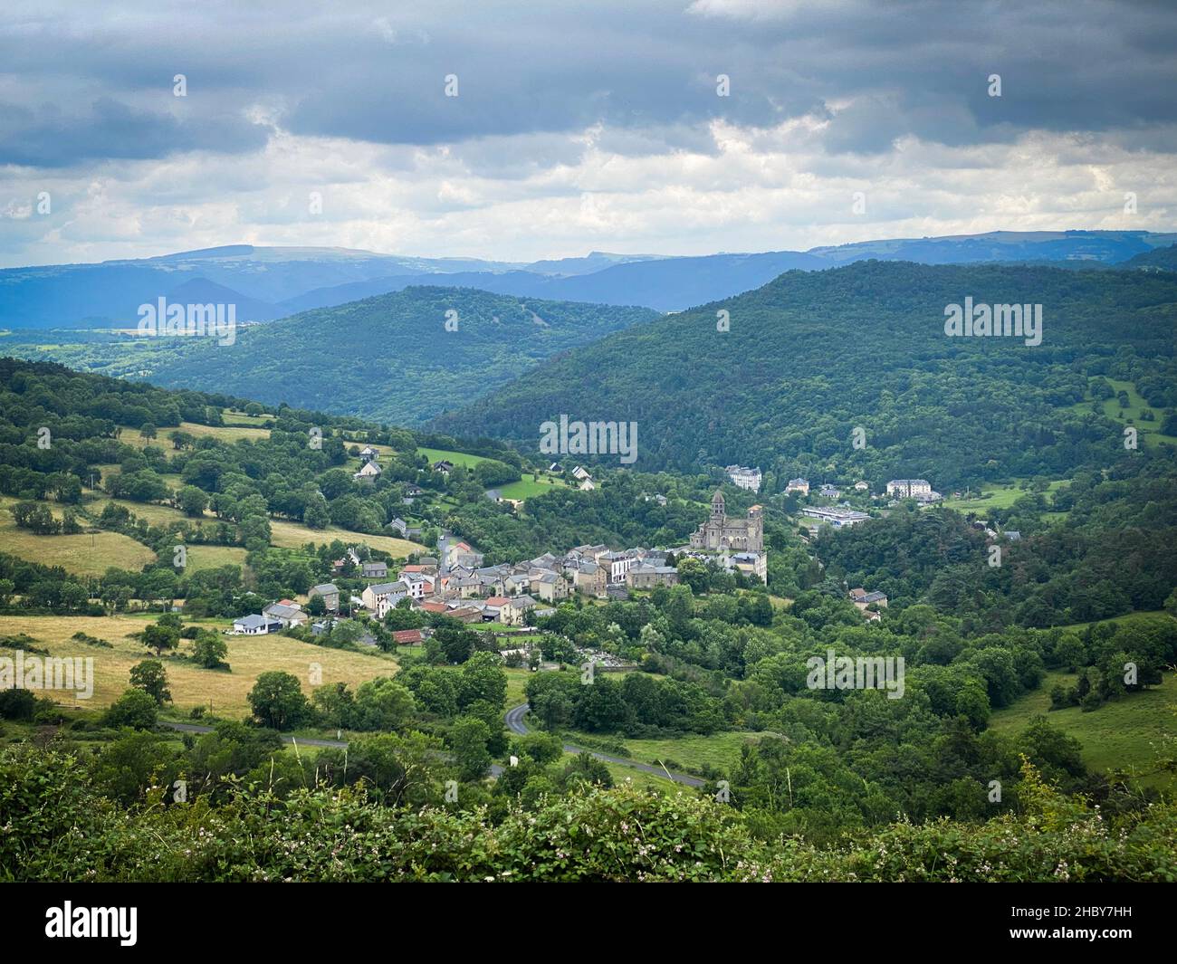 Village of saint nectaire hi-res stock photography and images - Alamy