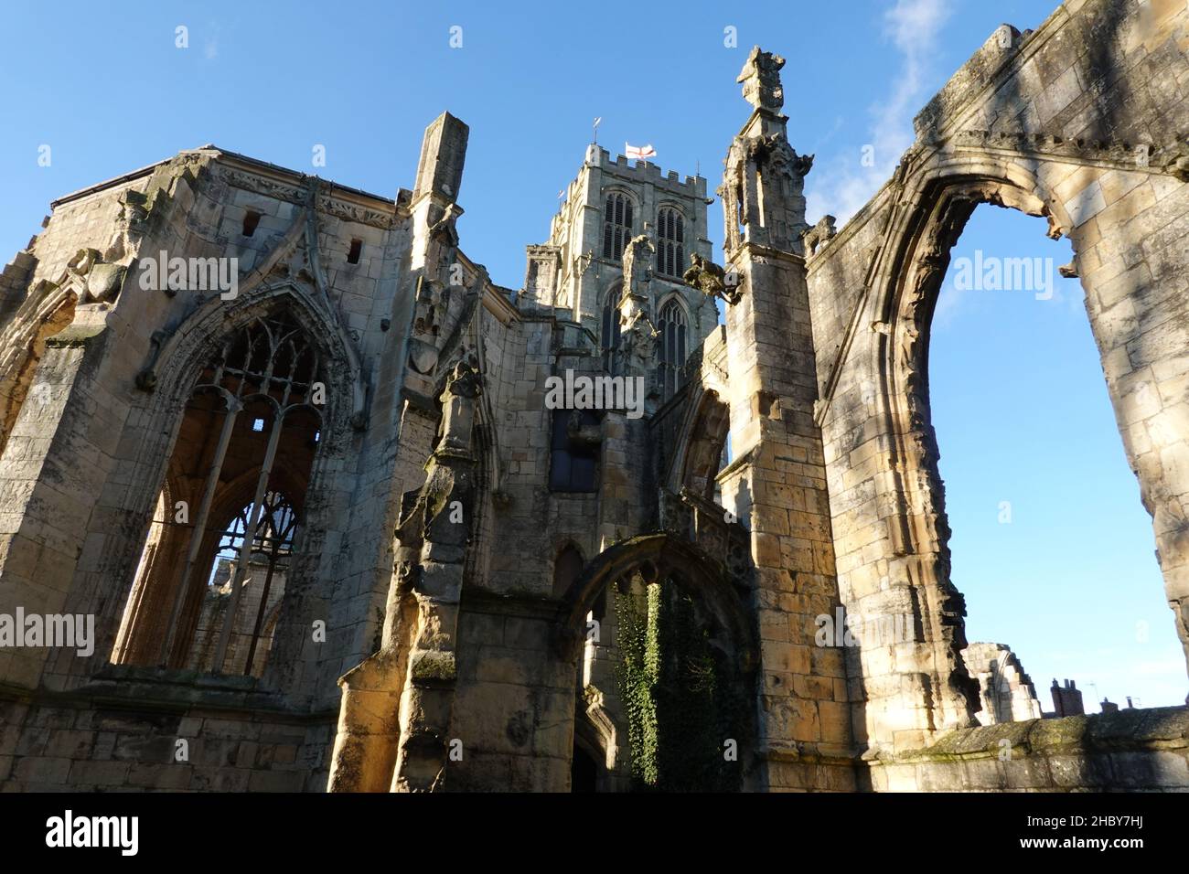 St Peter's church Howden a working church attached to the decorated ...
