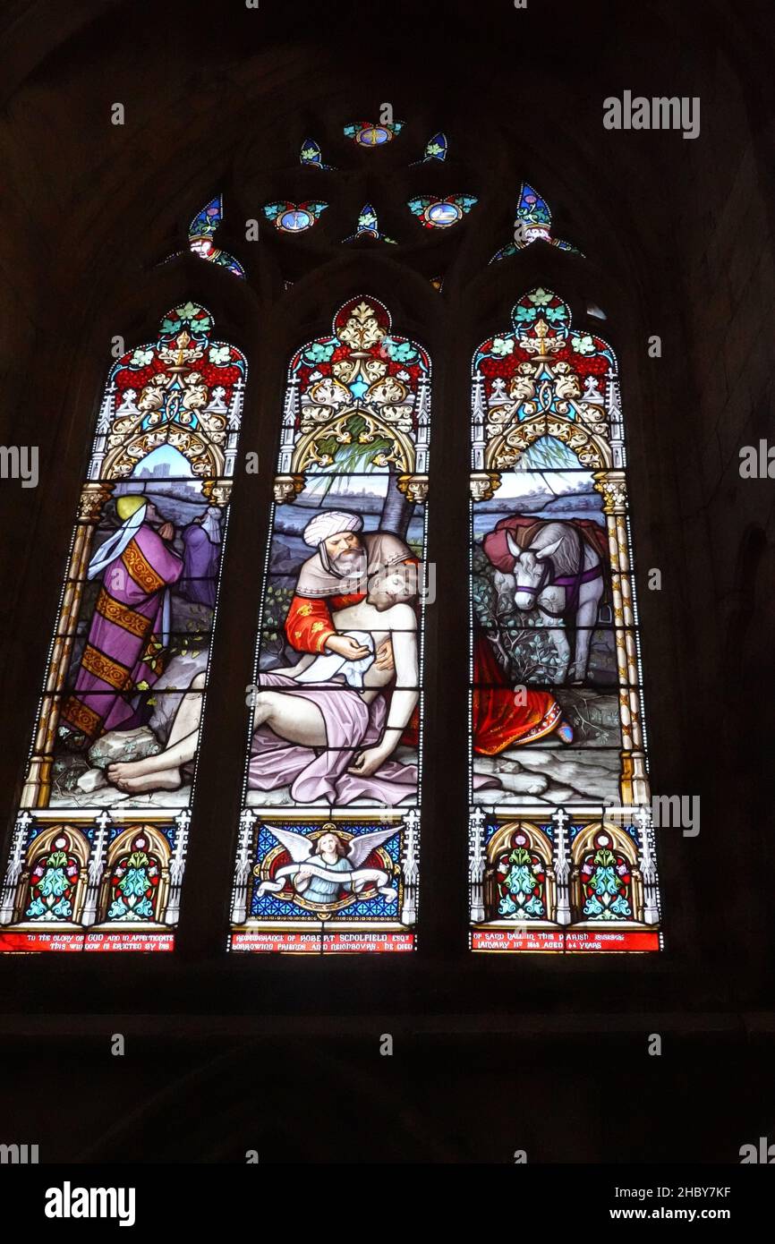 Capronnier stain glass hi-res stock photography and images - Alamy