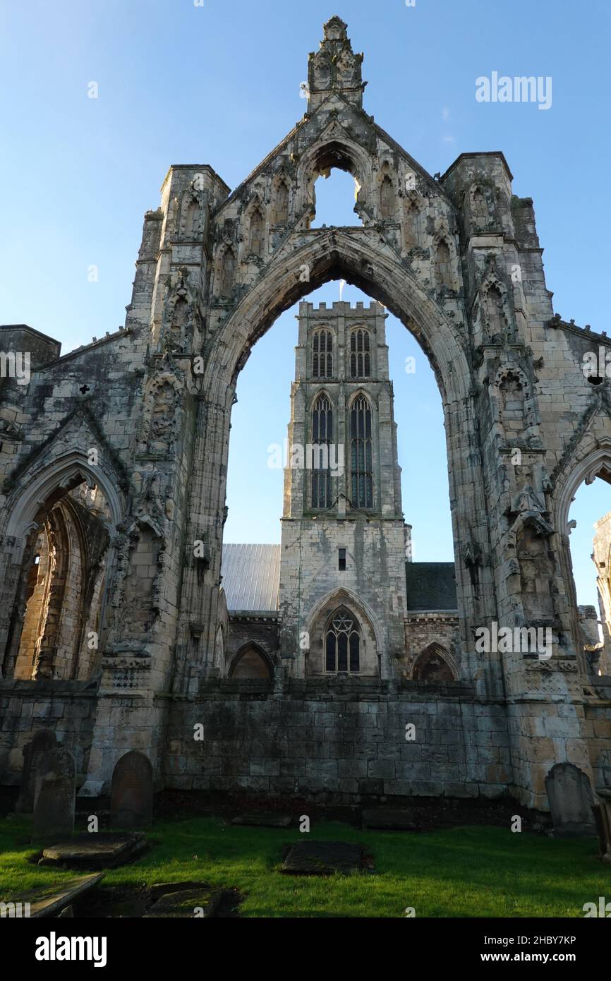 St Peter's church Howden a working church attached to the decorated ...