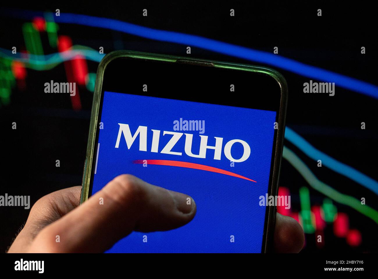 Mizuho bank logo hi-res stock photography and images - Alamy
