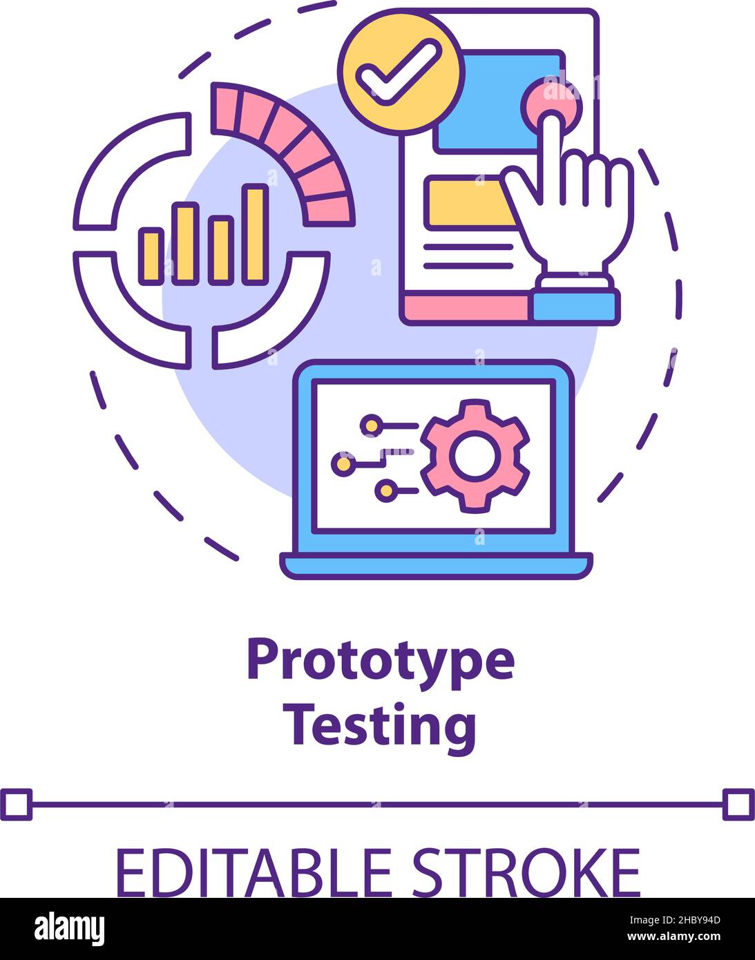 Prototype testing concept icon Stock Vector Image & Art - Alamy Prototype testing concept icon Stock Vector Image & Art - Alamy