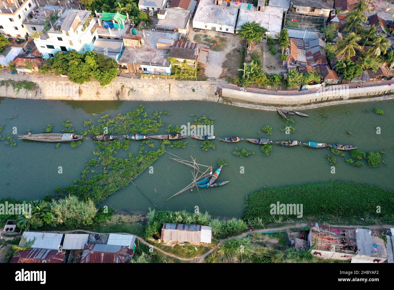 Natore, Bangladesh - November 08, 2021: The fishermen of Natore are ...