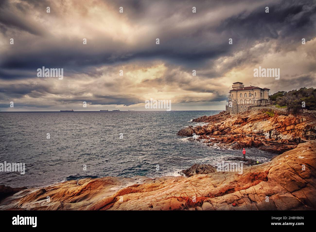 Castello del Boccale Stock Photo - Alamy
