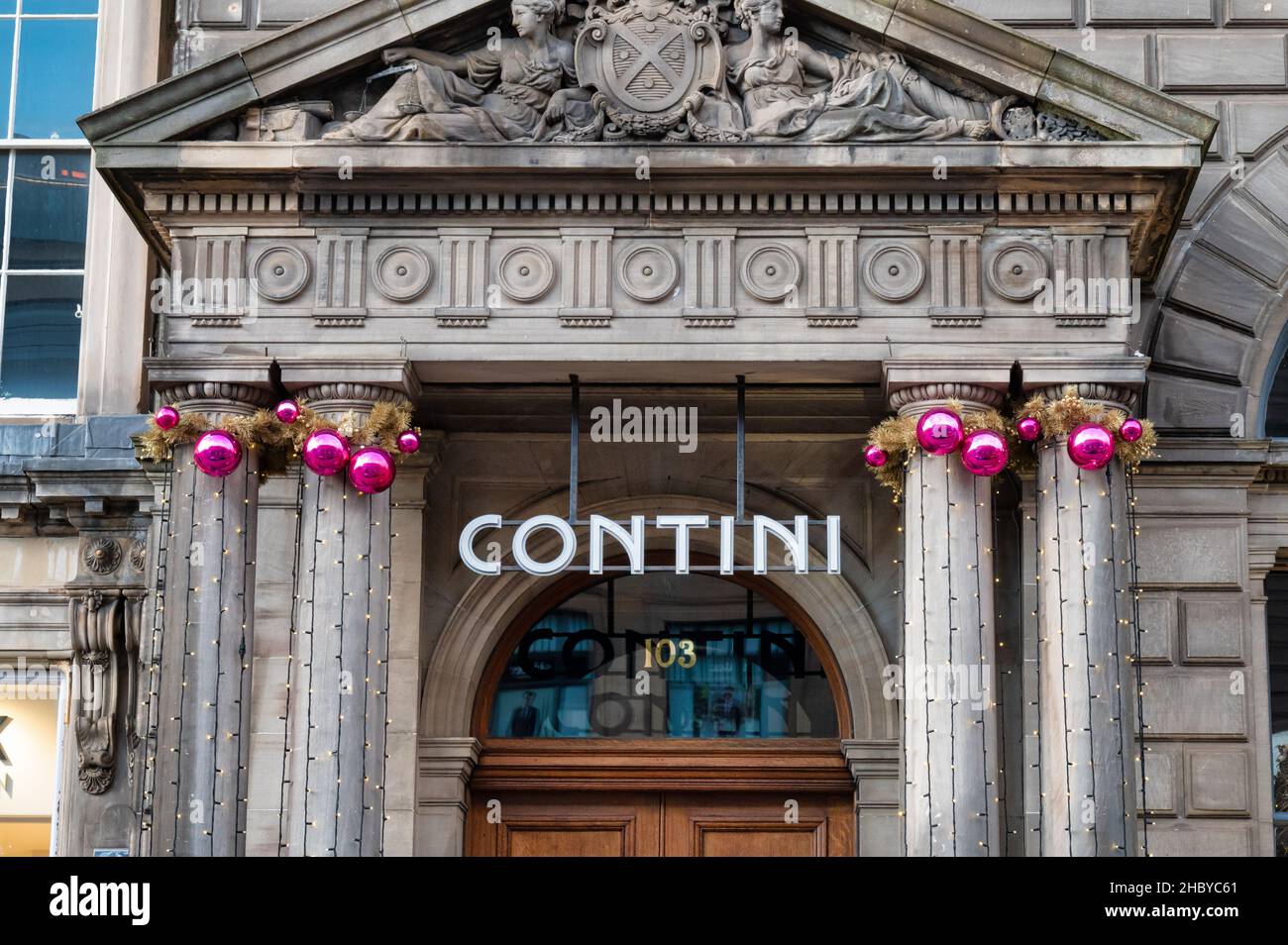 Contini restaurant sign hi-res stock photography and images - Alamy