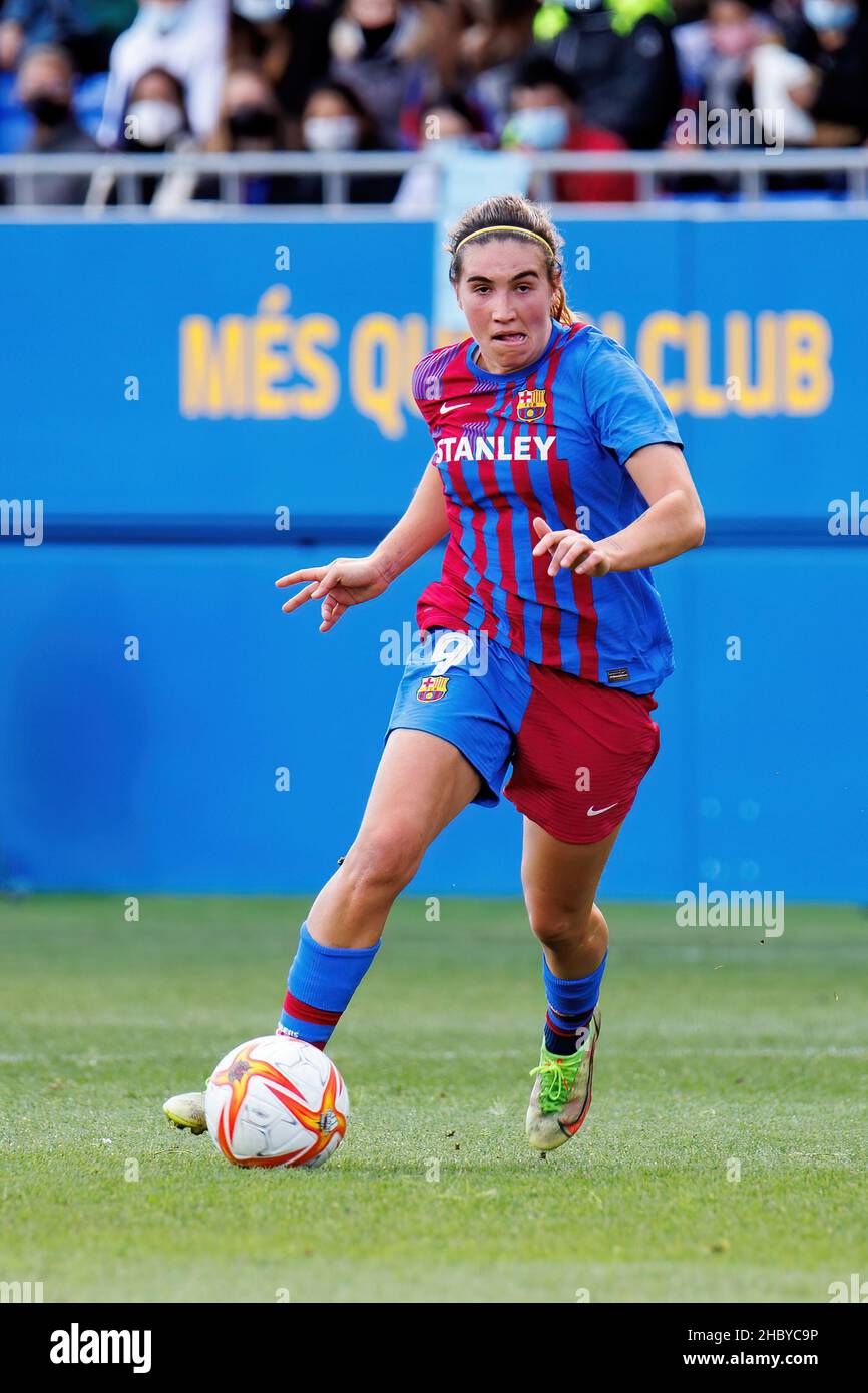BARCELONA - DEC 4: Mariona in action during the Primera Division ...