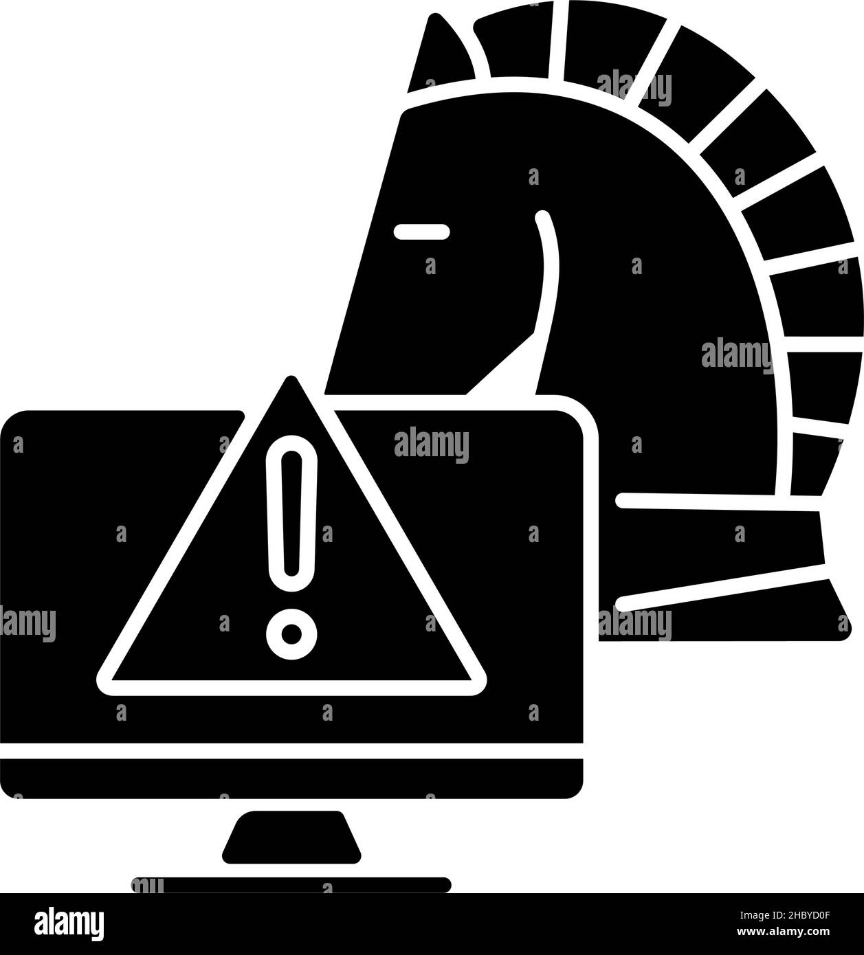 Trojan horse virus Stock Vector Images - Alamy