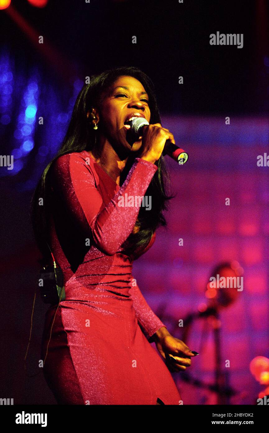M People in Concert at Wembley Arena in London. 27th November 1997 ...