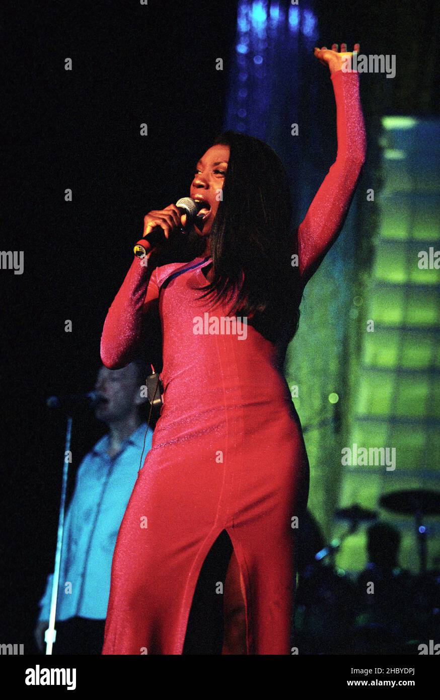 M People in Concert at Wembley Arena in London. 27th November 1997 ...