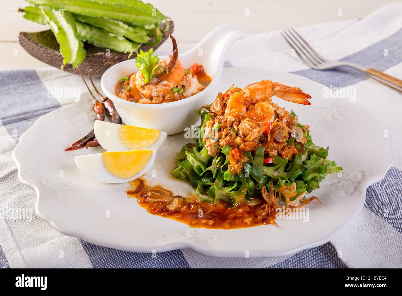 Wing bean spicy hi-res stock photography and images - Alamy