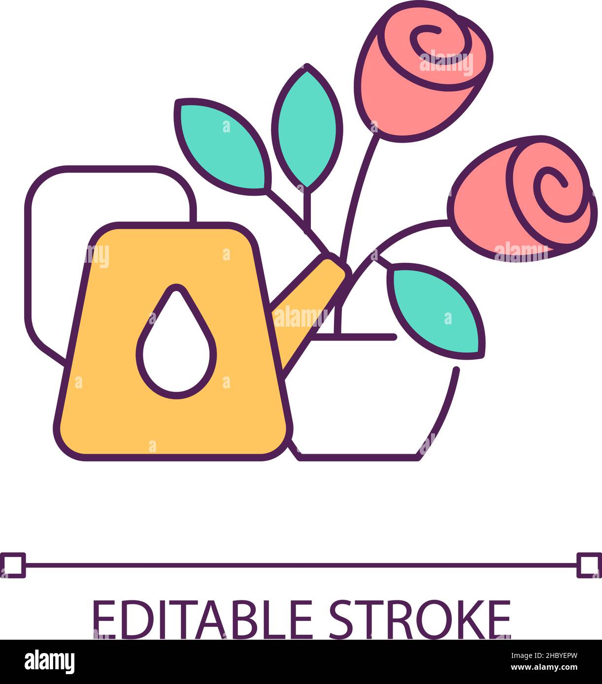 House plants care Cut Out Stock Images & Pictures - Alamy