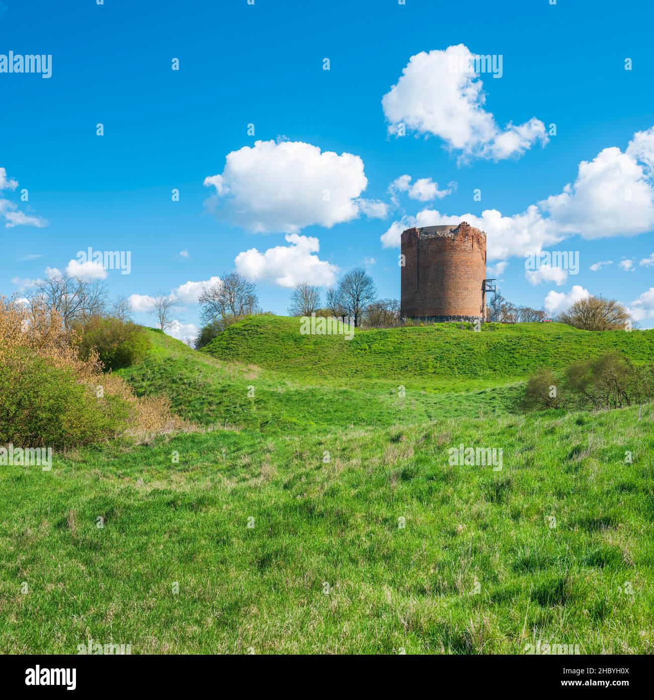 Stolpe Castle, also known as Stolper Turm, popularly known as ...