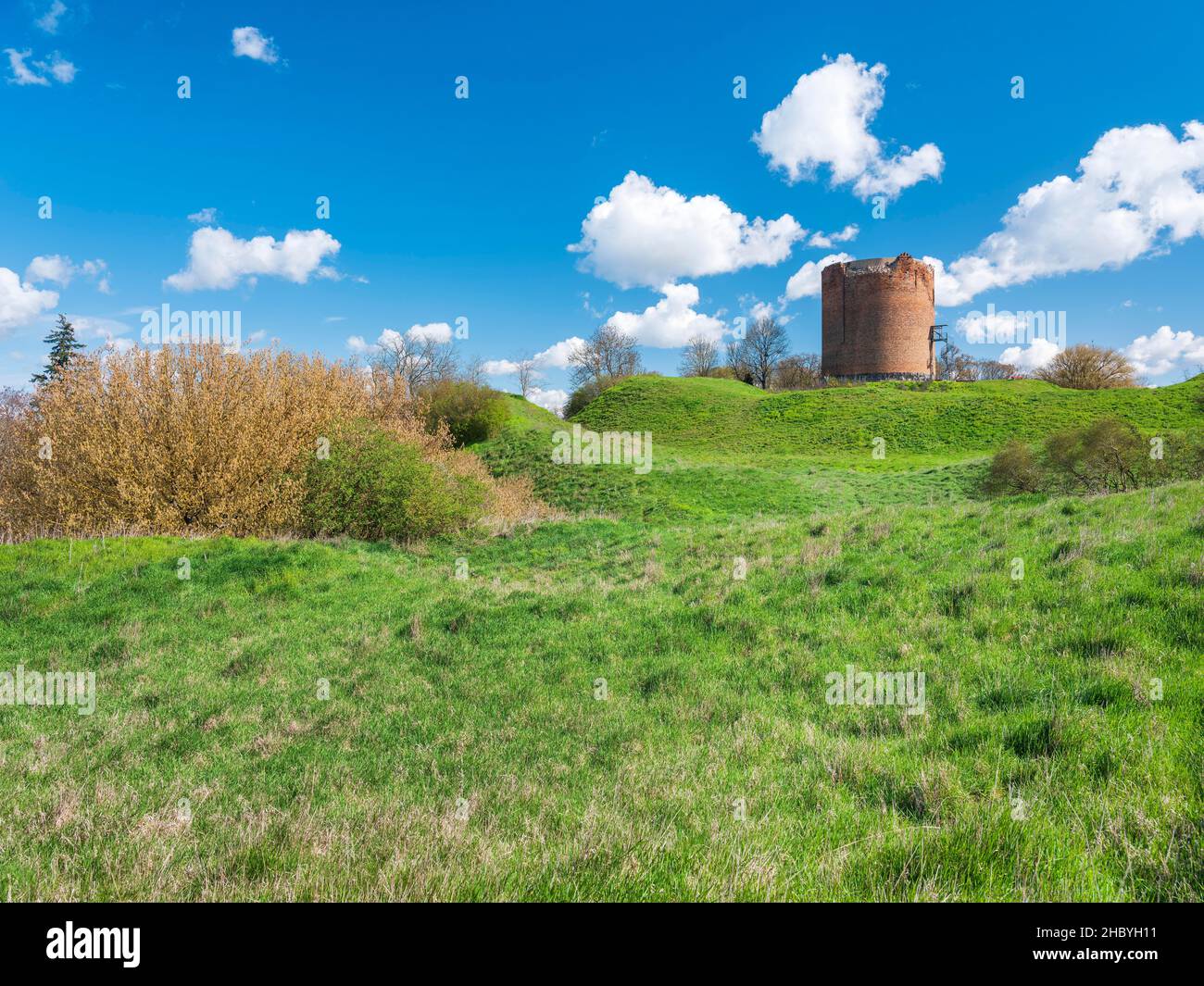 Stolpe Castle, also known as Stolper Turm, popularly known as ...