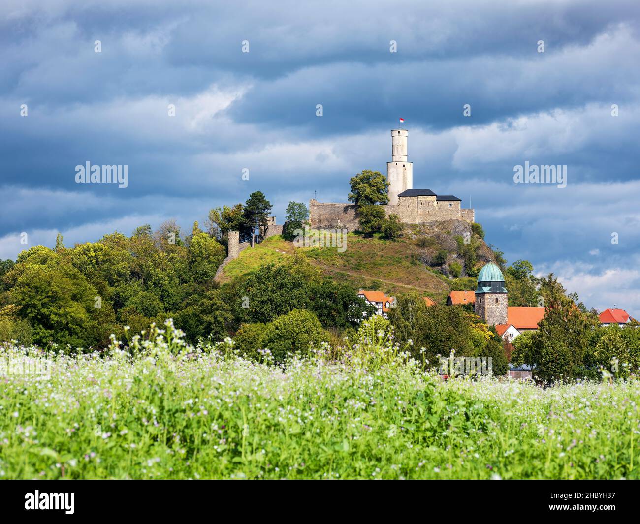 Felsburg Castle, Felsberg, Hesse, Germany Stock Photo - Alamy