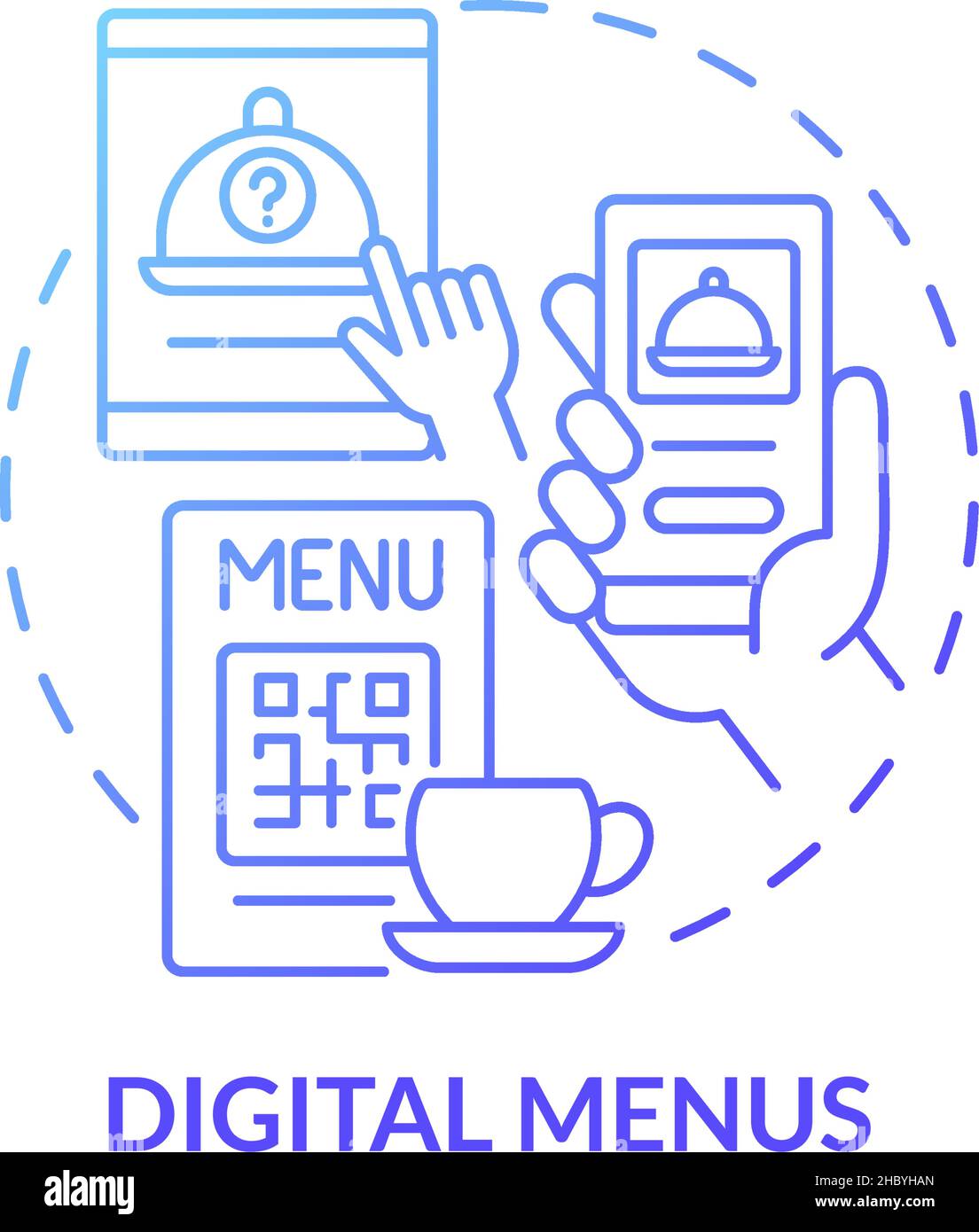 Digital menus hi-res stock photography and images - Alamy