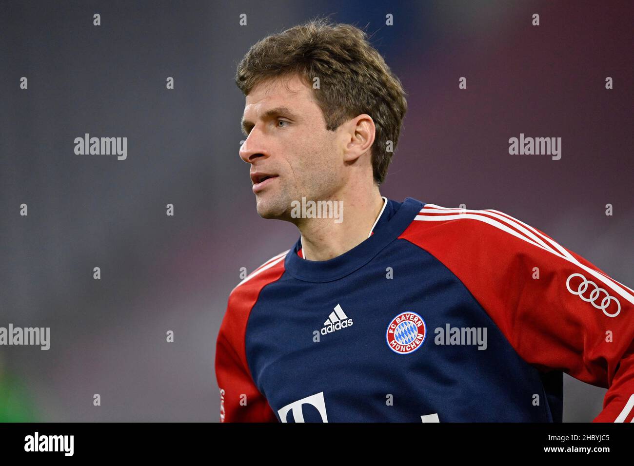 Warm-up, Training, Thomas Mueller FC Bayern Munich FCB 25, Allianz ...