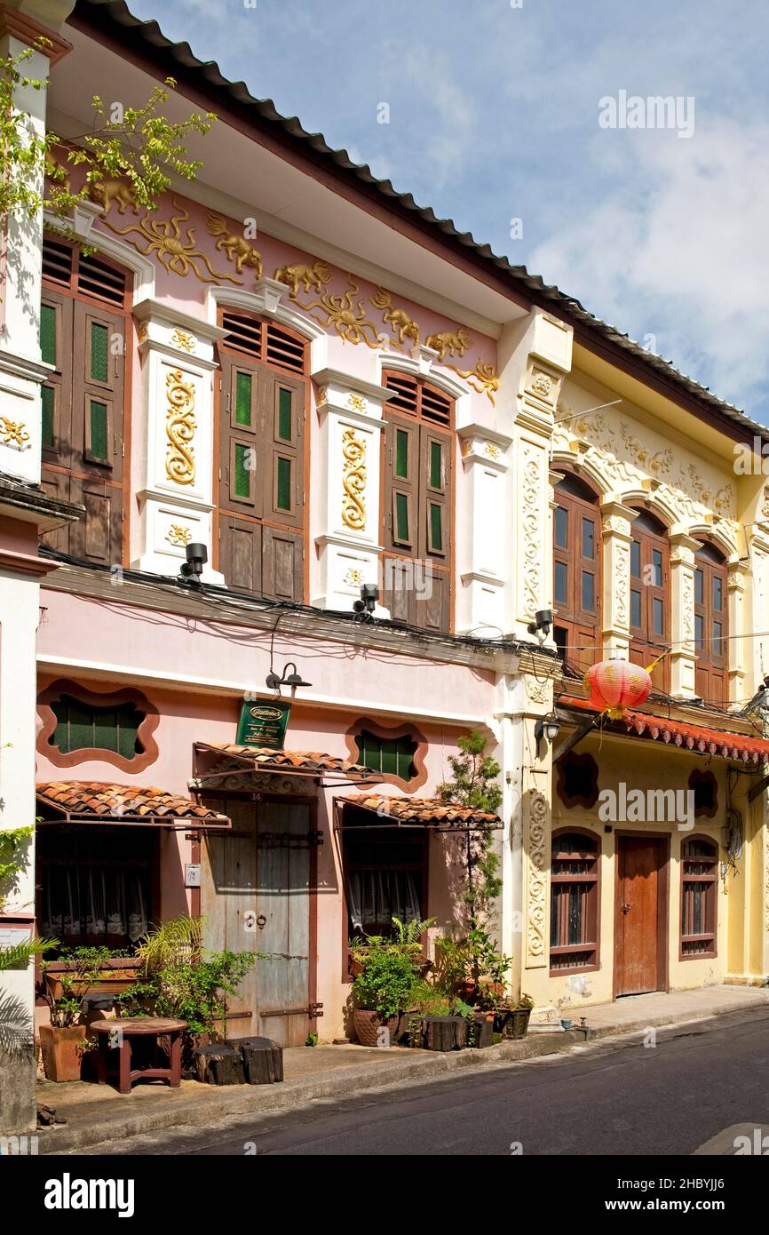 Thailand colonial style architecture hi-res stock photography and ...