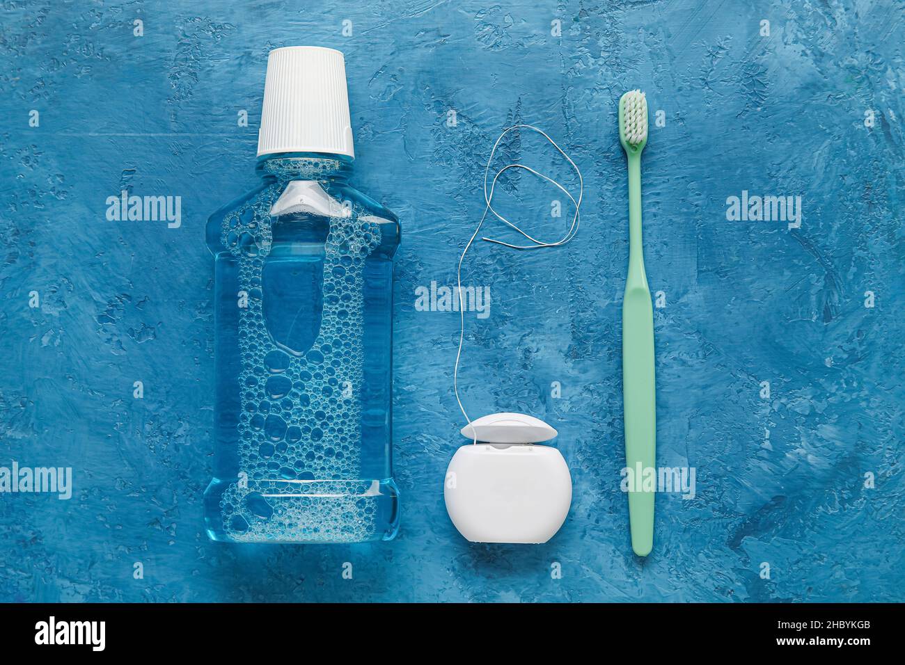 Floss tooth brush hi-res stock photography and images - Alamy