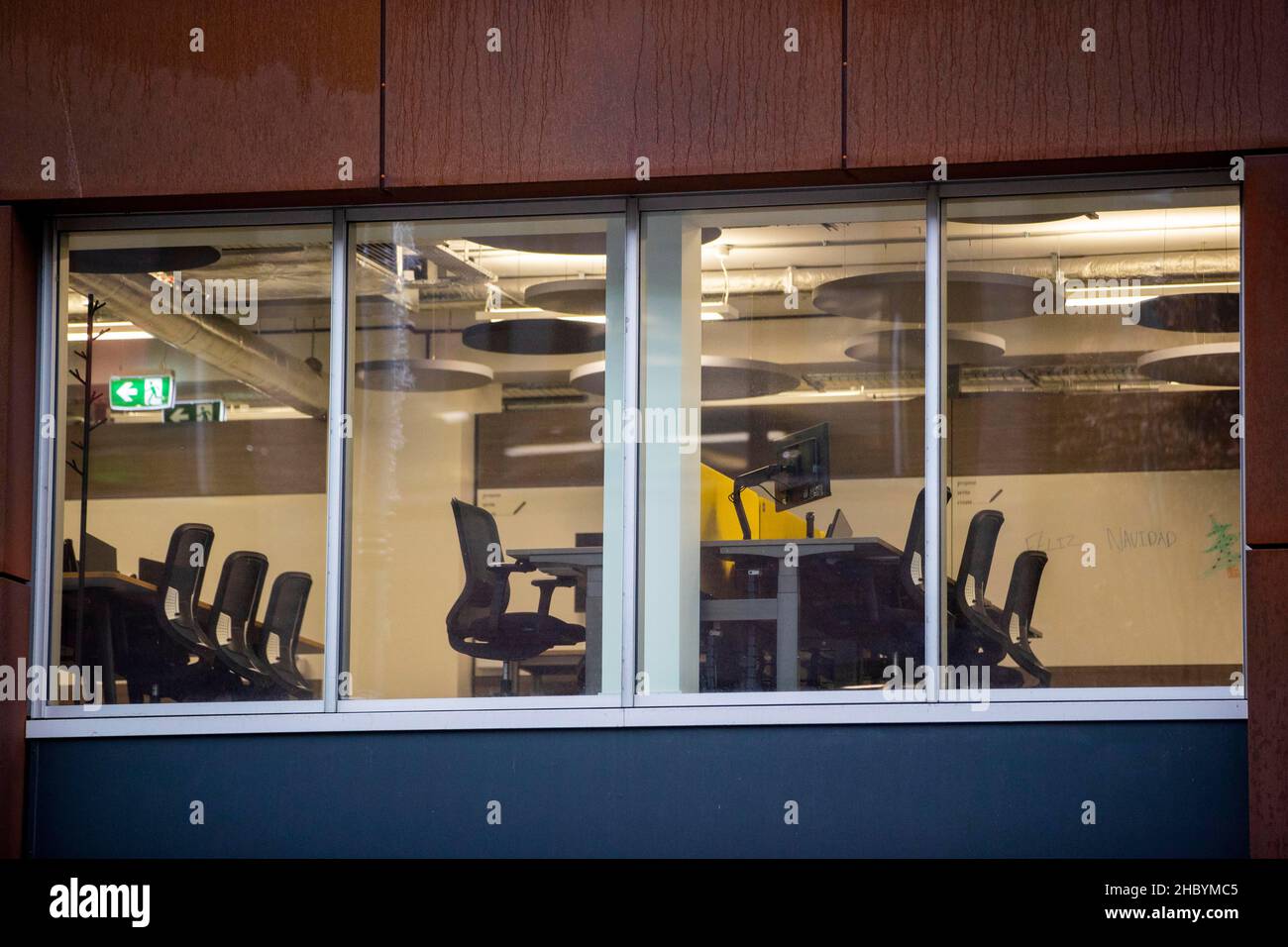An empty office floor of PWC in Belfast Stock Photo - Alamy
