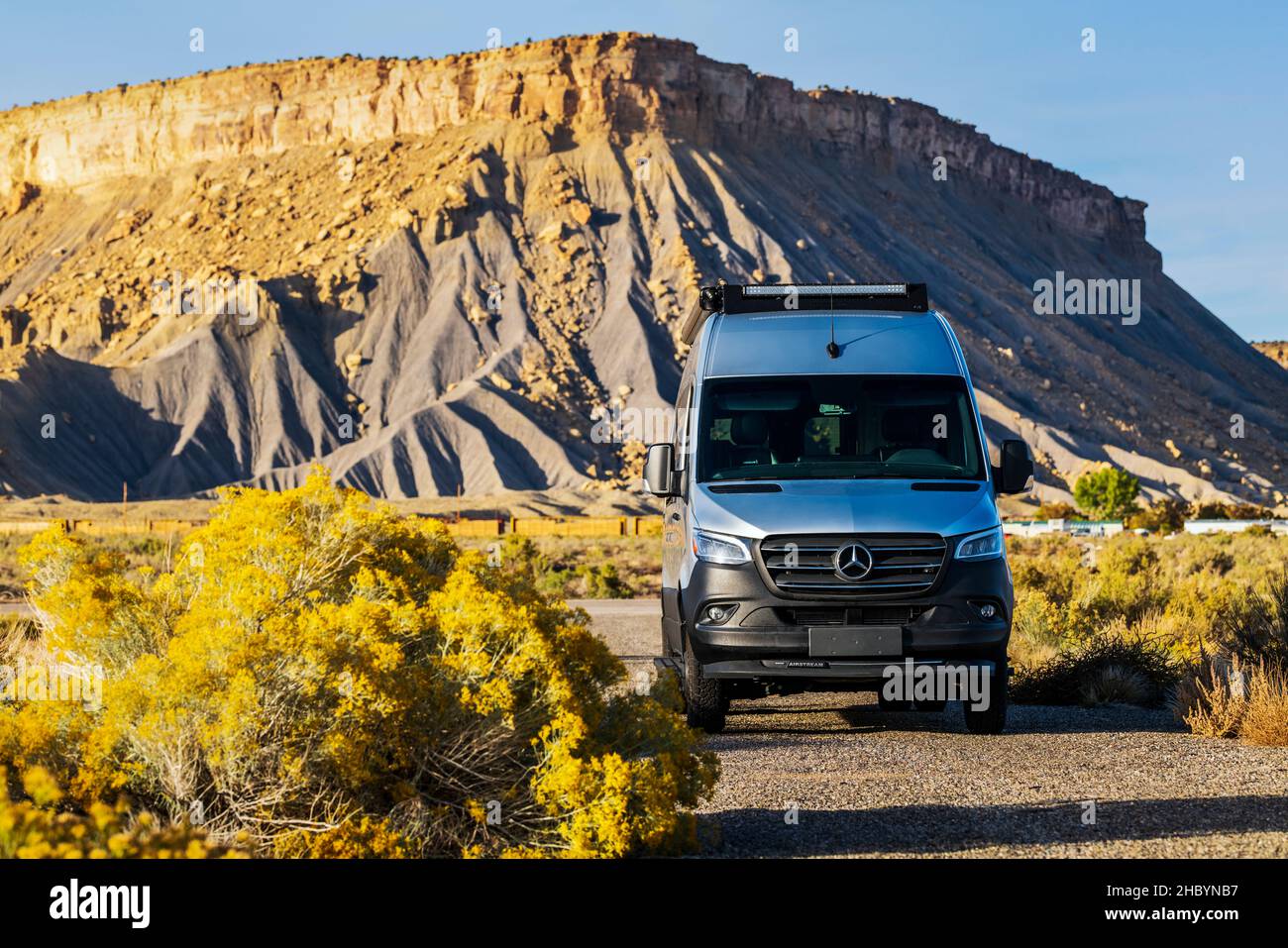 Airstream Interstate 24X 4WD campervan; Thompson Springs; Utah; USA ...