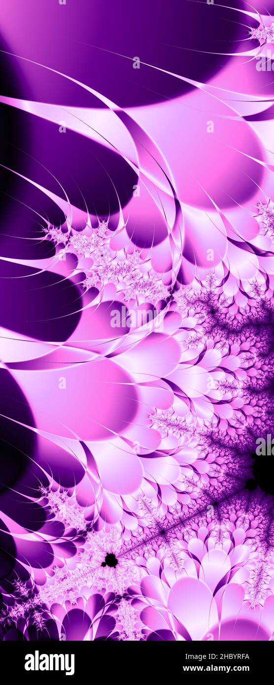 Abstract Computer generated Fractal design. A fractal is a never-ending ...