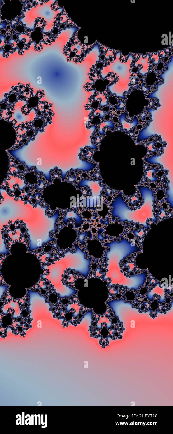 Abstract Computer generated Fractal design. A fractal is a never-ending ...