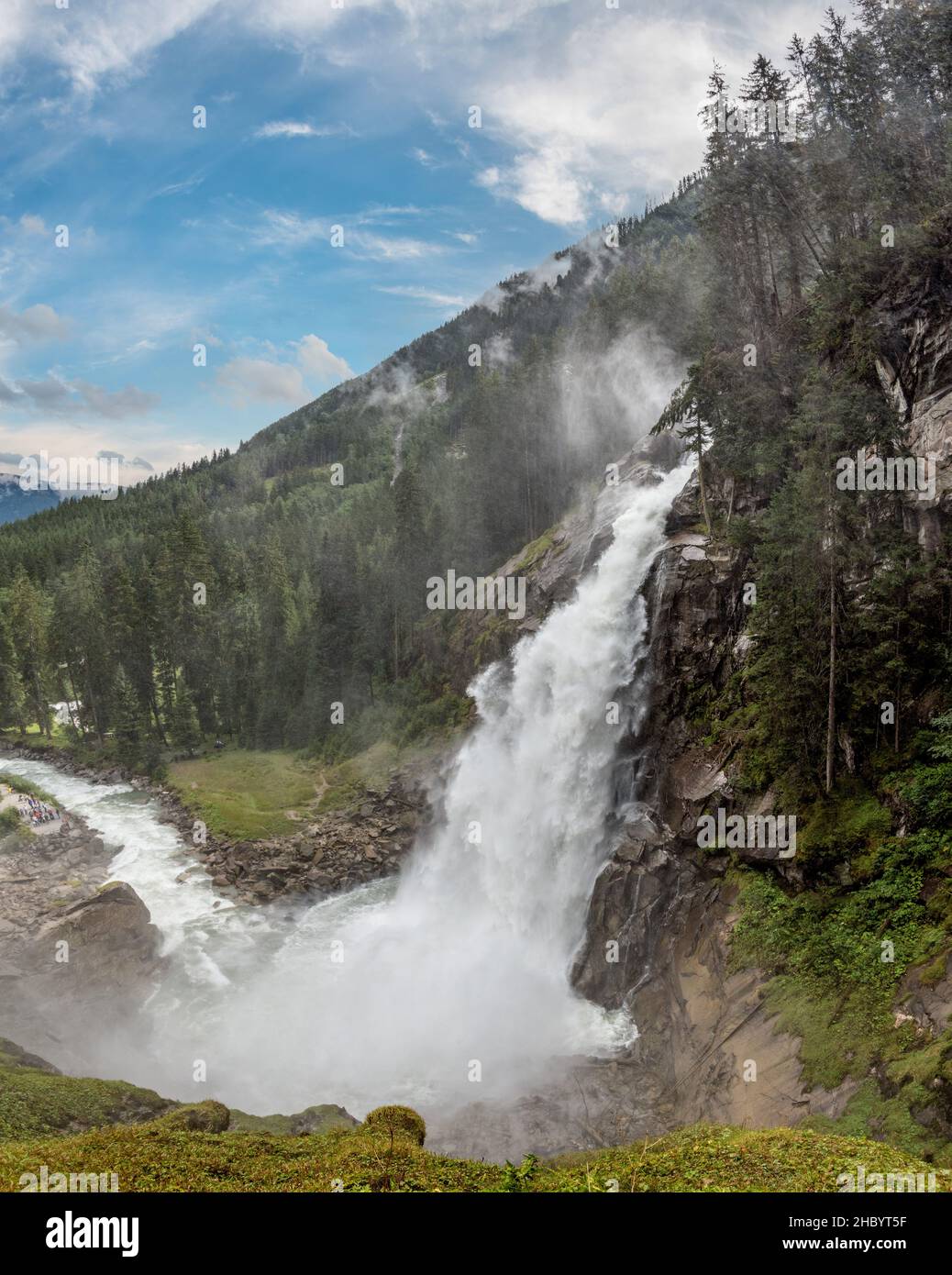 Tallest waterfall in austria hi-res stock photography and images - Alamy