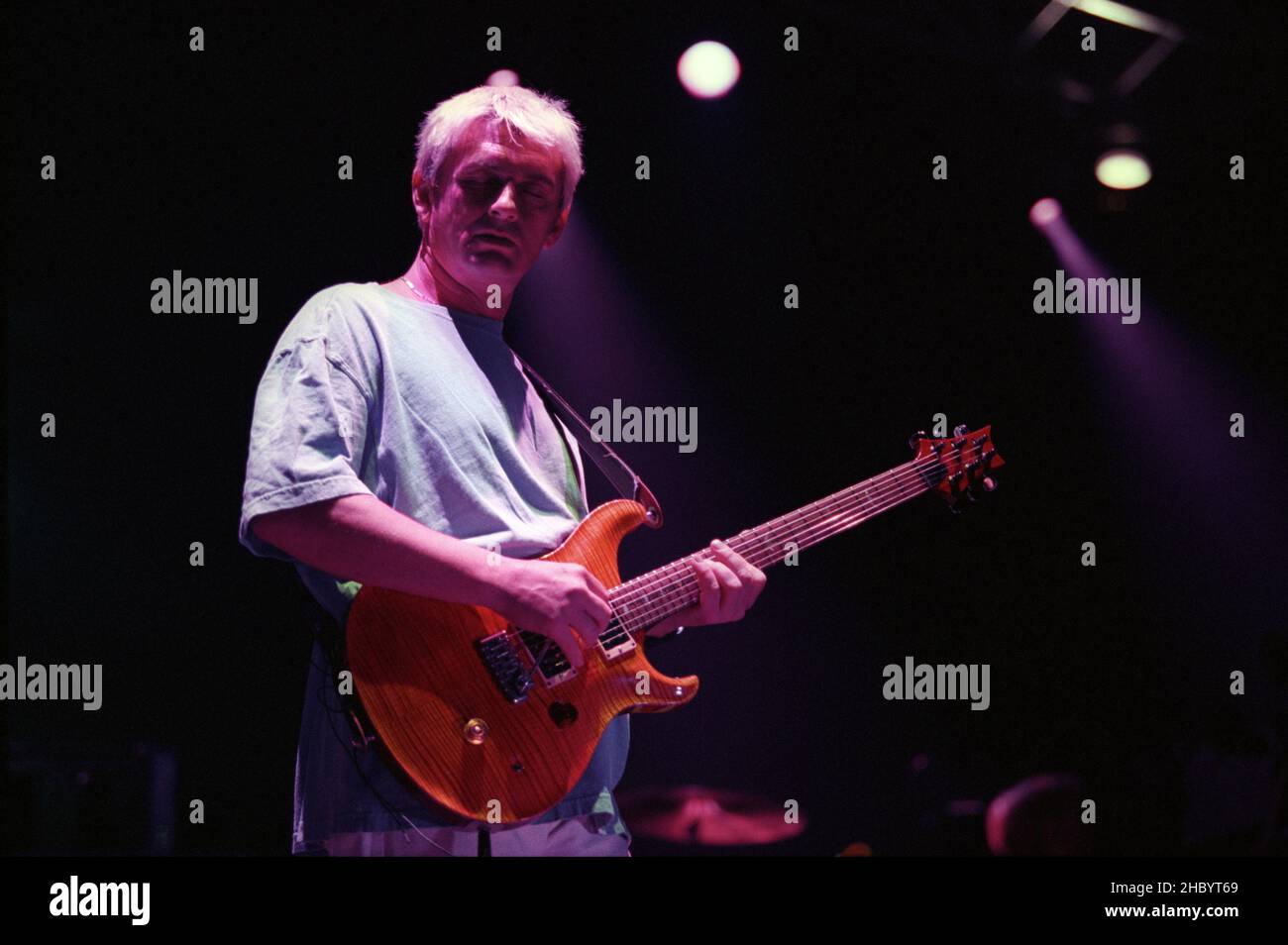 Mike Oldfield performing material from his latest album 'The Guitars ...