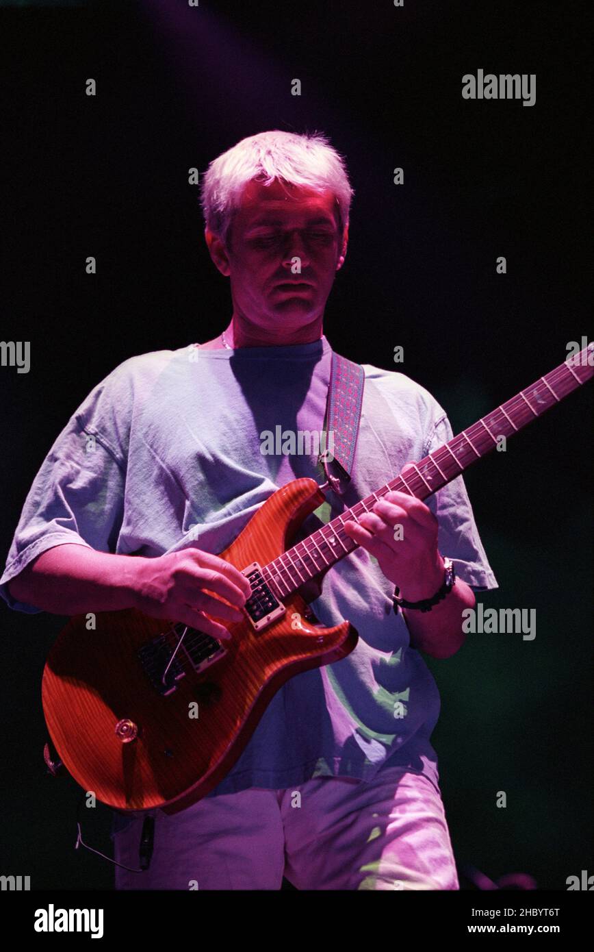 Mike Oldfield performing material from his latest album 'The Guitars ...